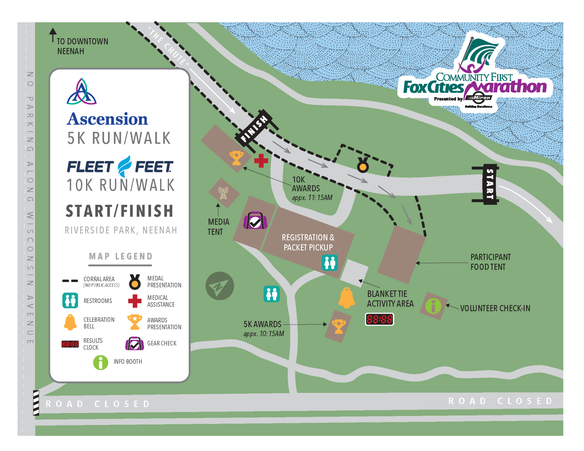 Fox Cities Marathon | Event Maps